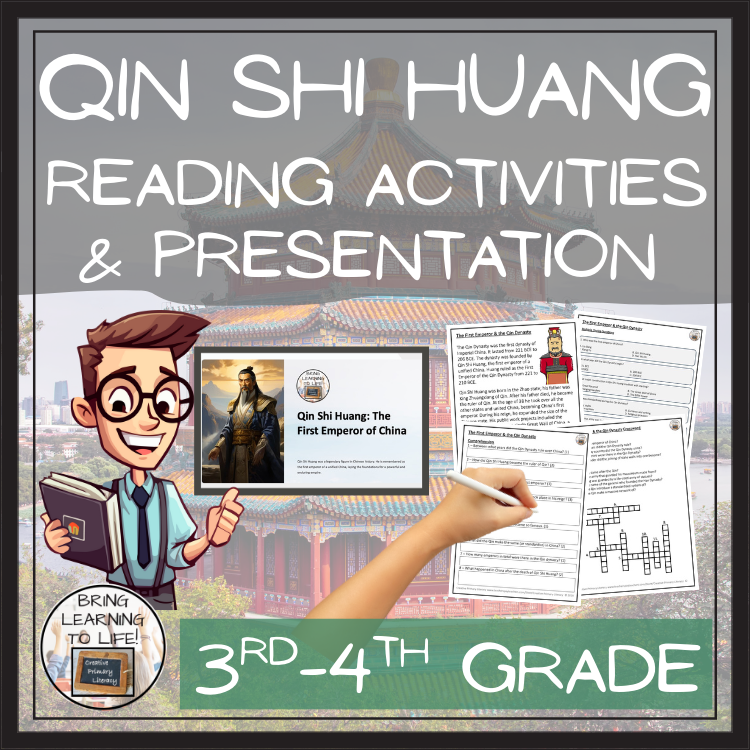 The First Emperor & the Qin Dynasty Close Reading Activities | 3rd & 4 ...