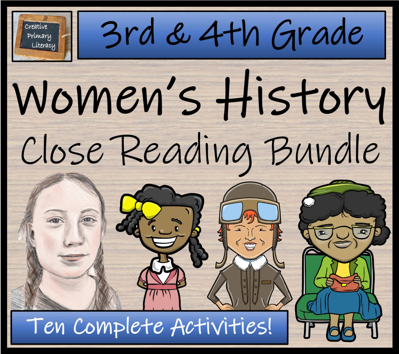Women's History Month Close Reading Comprehension Bundle | 3rd Grade ...