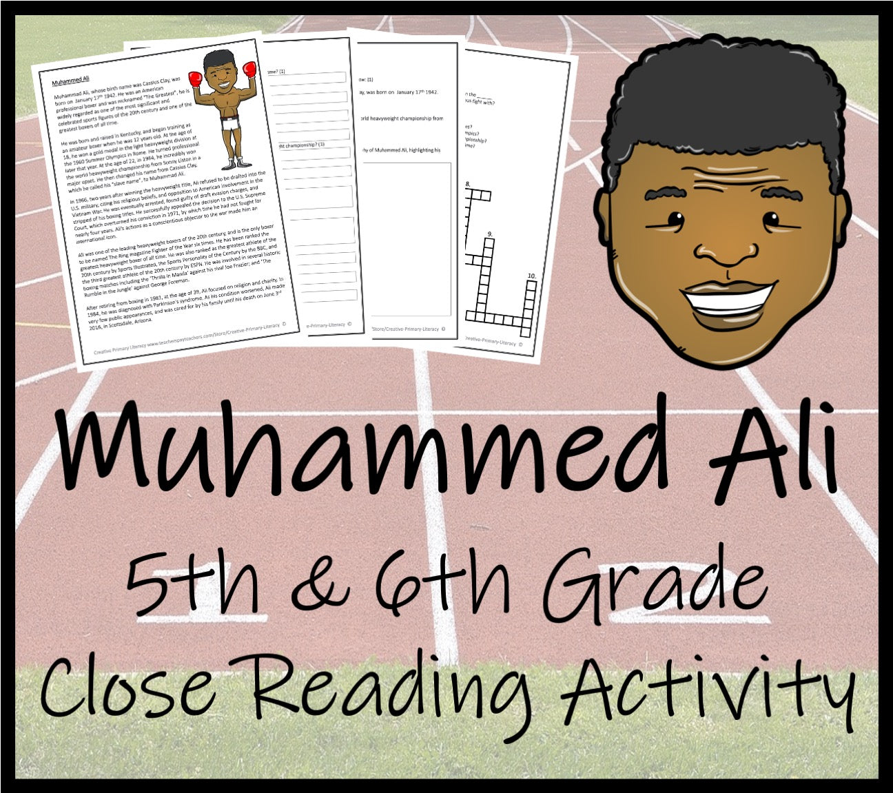 Muhammed Ali Close Reading Comprehension Activity | 5th Grade & 6th Gr ...