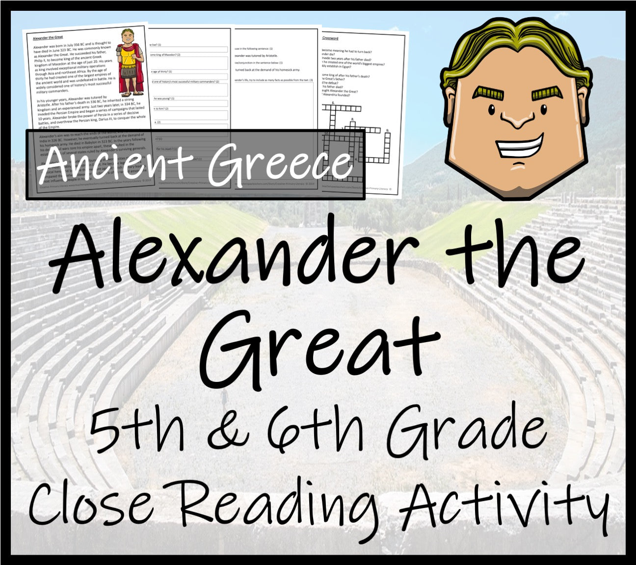 Alexander the Great Close Reading Comprehension Activity | 5th Grade ...