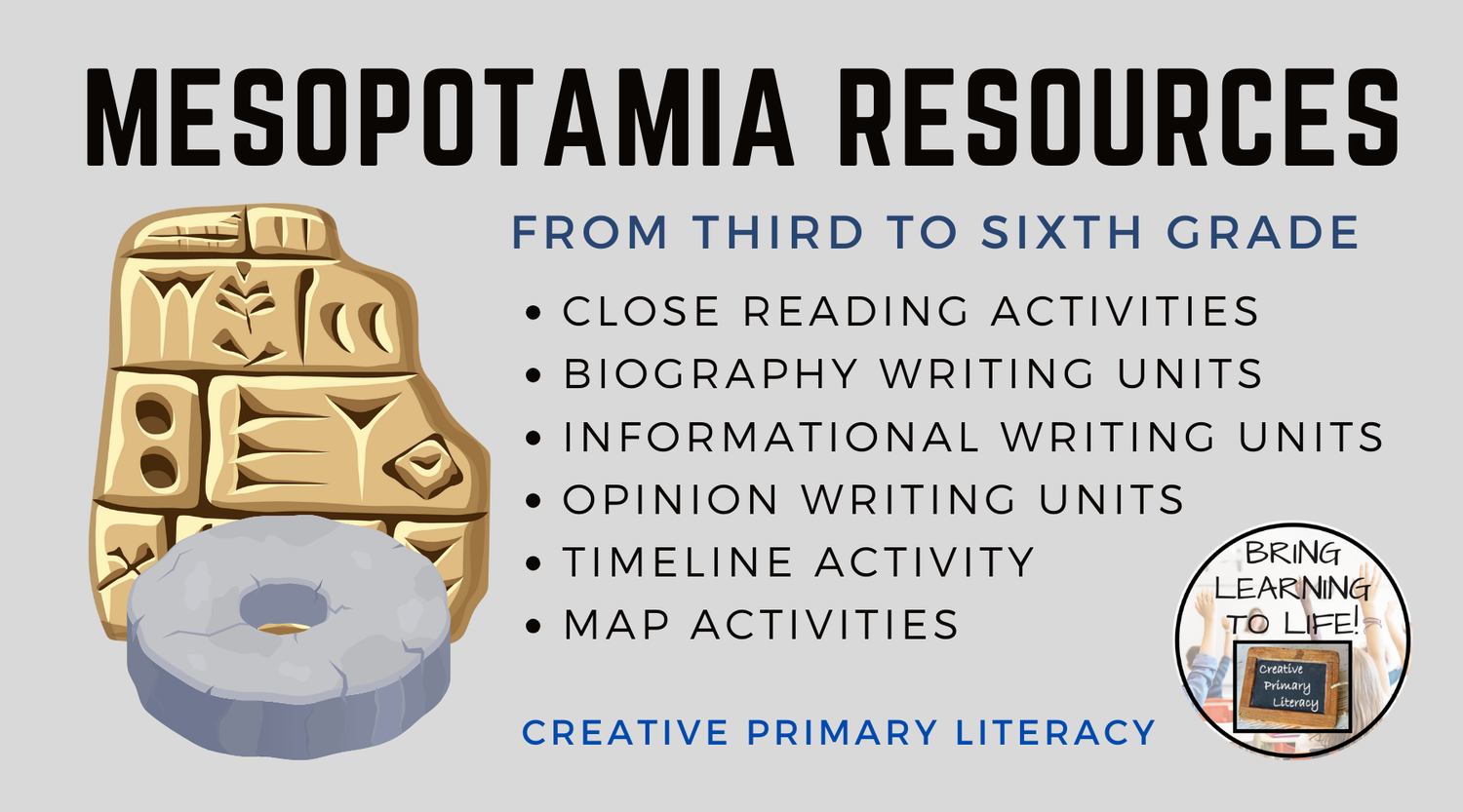 Teaching about Ancient Mesopotamia – Creative Primary Literacy