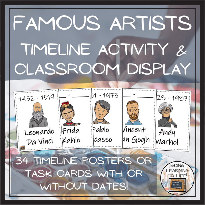 Famous Artists – Creative Primary Literacy