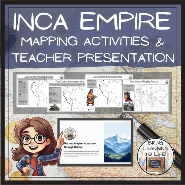 Inca Empire Map Activity & Teaching Presentation – Creative Primary ...