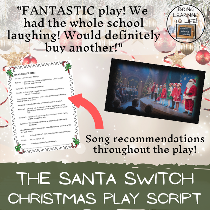 The Santa Switch - Christmas Play Script – Creative Primary Literacy