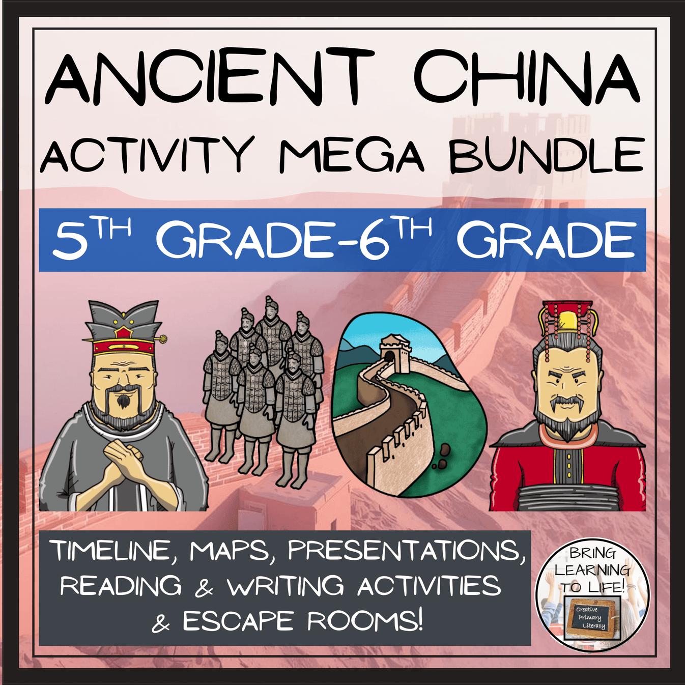 Ancient China Mega Bundle of Activities | 5th Grade & 6th Grade ...