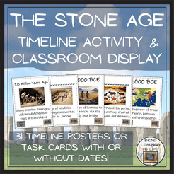 Stone Age Timeline Activity for Classroom Display – Creative Primary ...