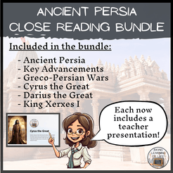 Ancient Persia Close Reading Comprehension Bundle | 5th Grade & 6th Gr ...
