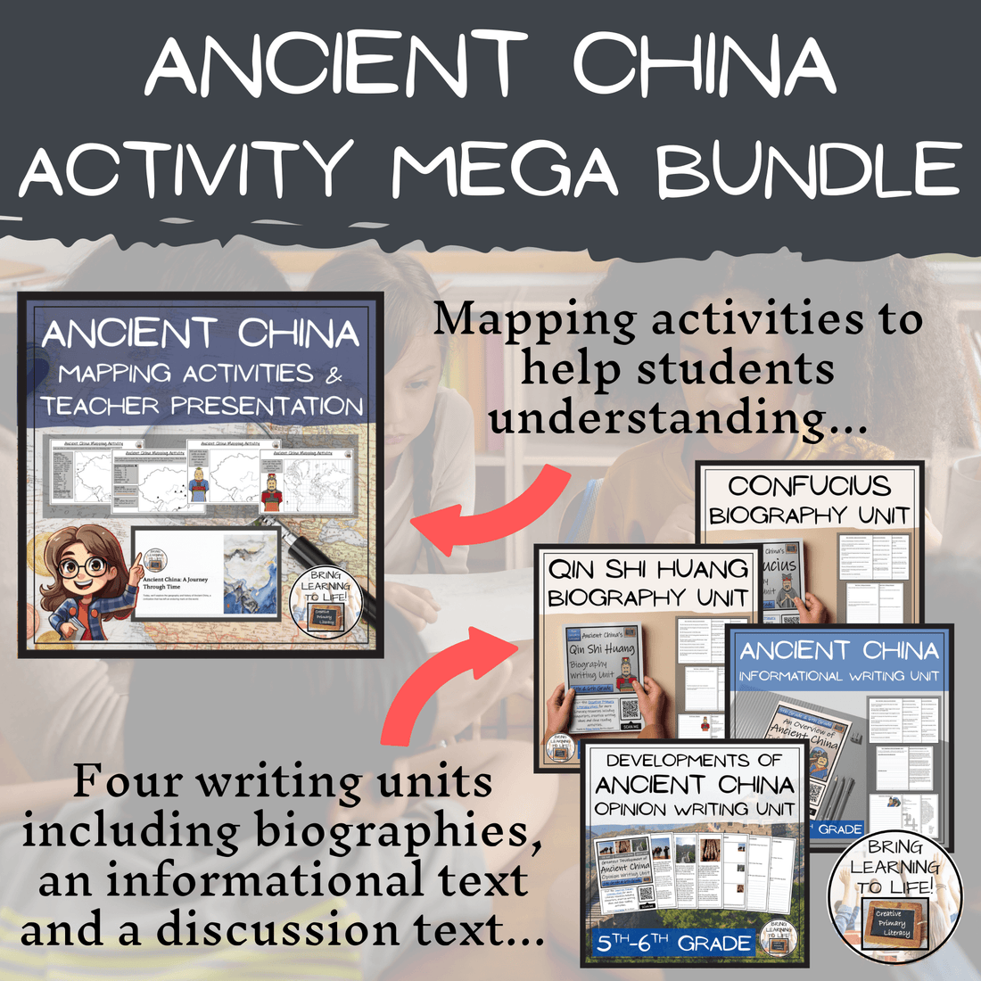 Ancient China Mega Bundle of Activities | 5th Grade & 6th Grade ...