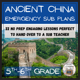 Sub Plans – Creative Primary Literacy