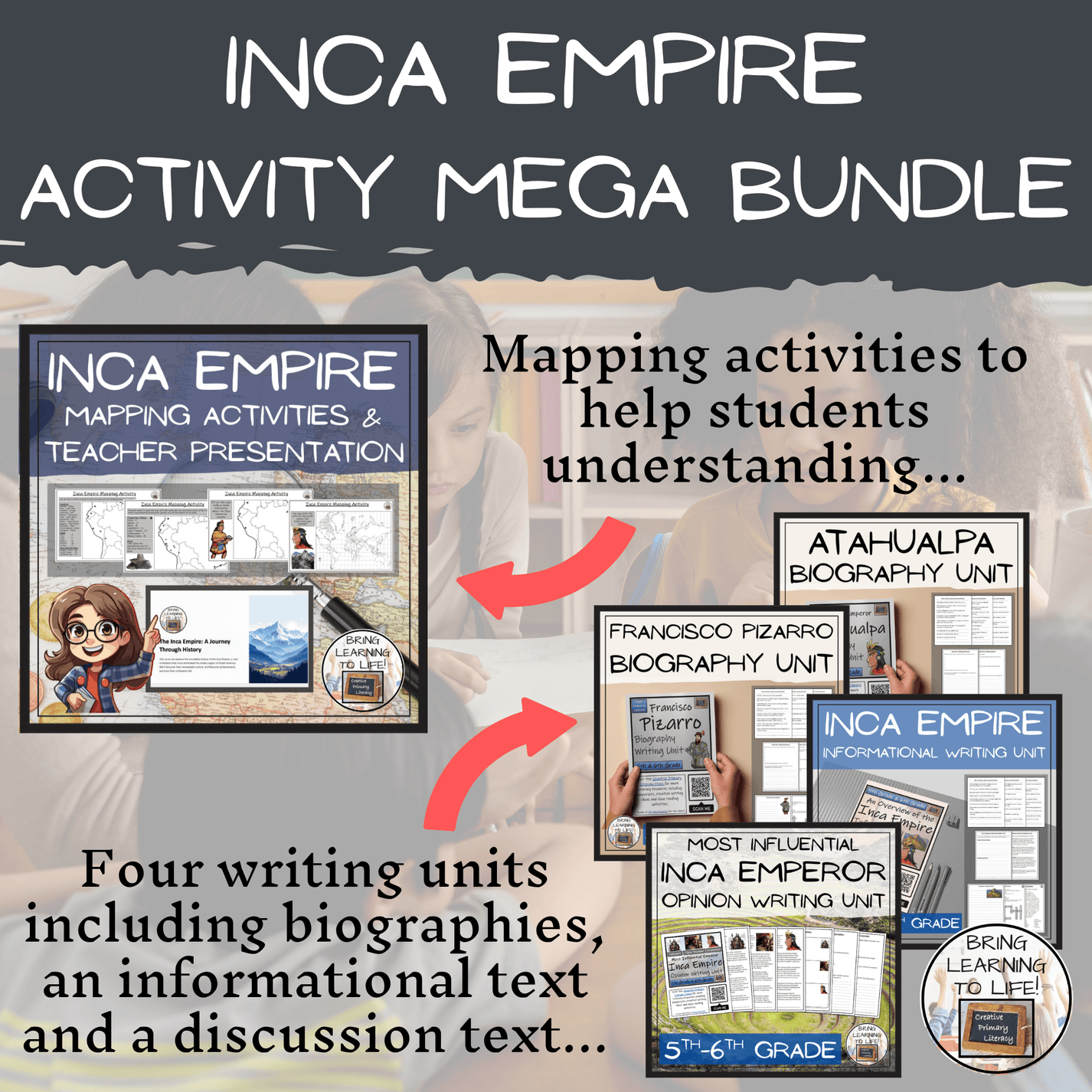Inca Empire Mega Bundle of Activities | 5th Grade & 6th Grade ...