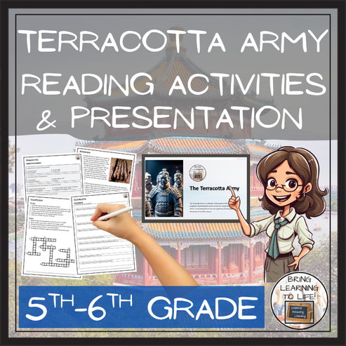 Terracotta Army Close Reading Comprehension Activities | 5th Grade & 6 ...
