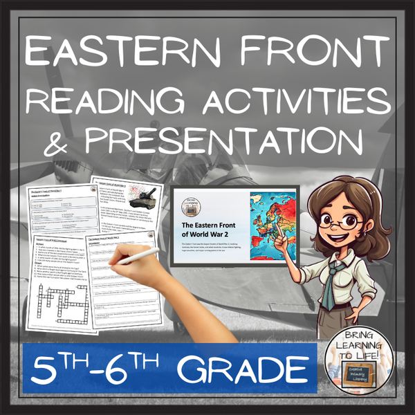 Eastern Front of World War II Close Reading Comprehension | 5th & 6th ...