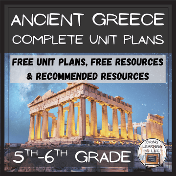 Ancient Greece – Creative Primary Literacy
