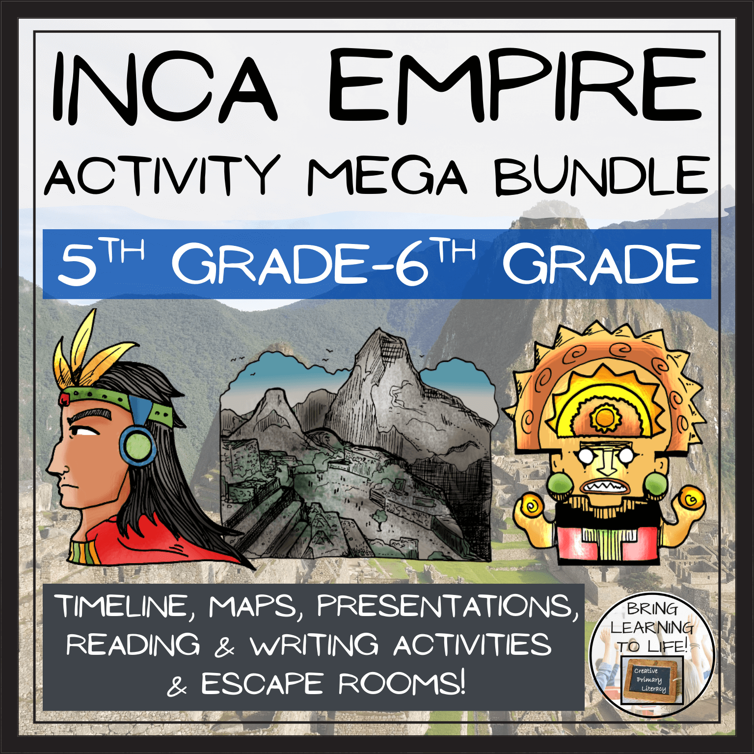 Inca Empire Mega Bundle of Activities | 5th Grade & 6th Grade ...