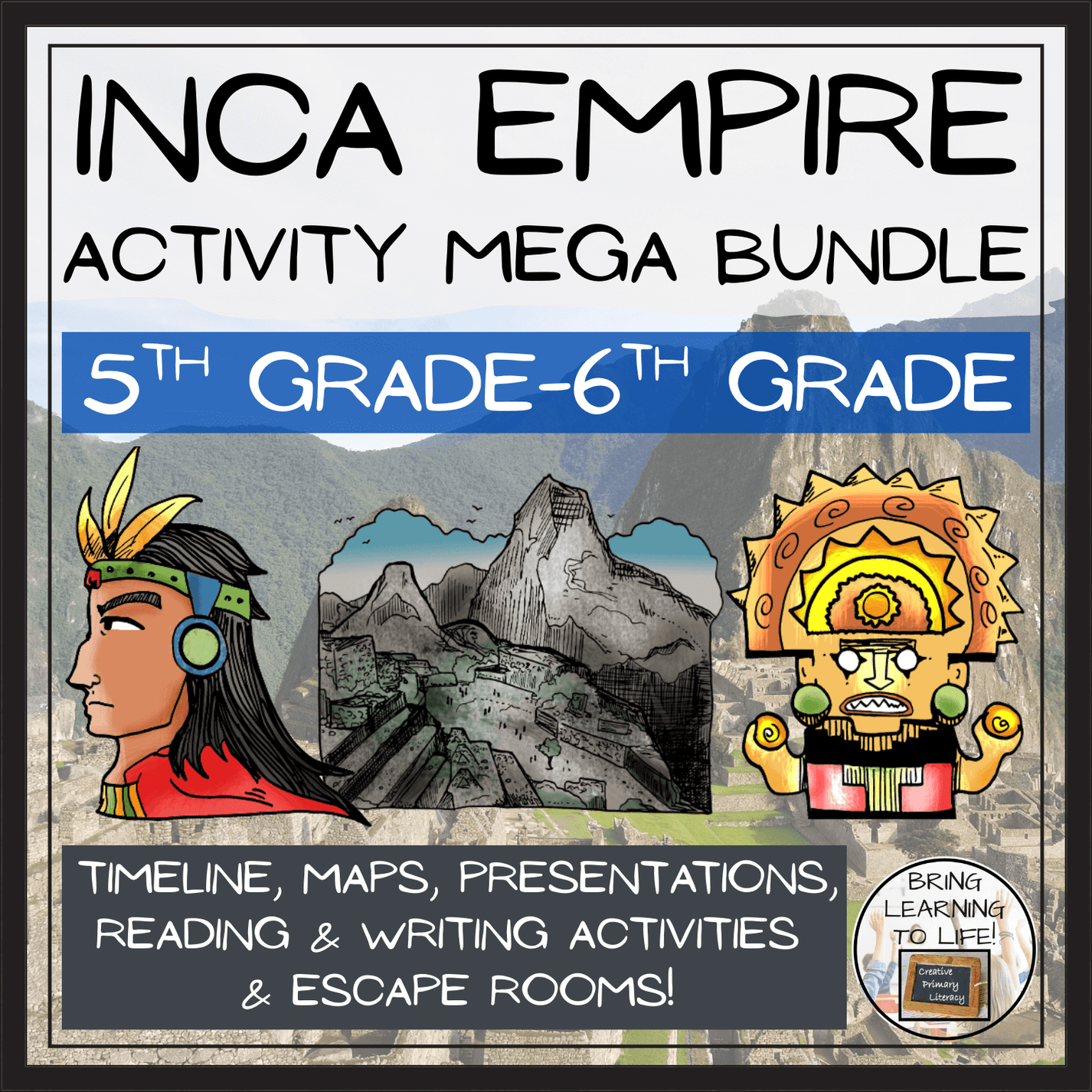 Inca Empire Mega Bundle of Activities | 5th Grade & 6th Grade ...