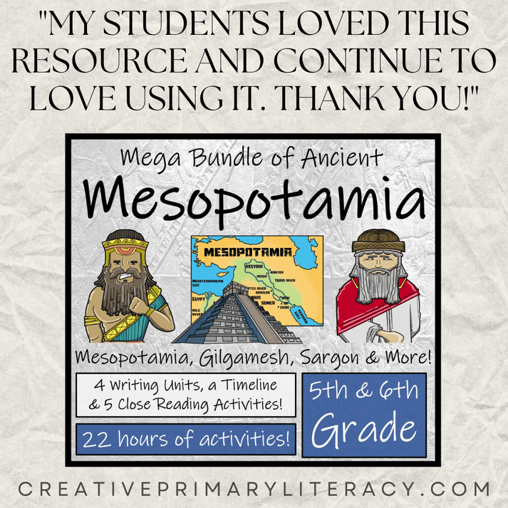Ancient Mesopotamia Mega Bundle of Activities | 5th Grade & 6th Grade ...
