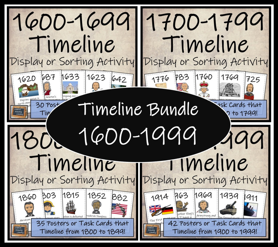 Timeline Activities & Displays – Creative Primary Literacy
