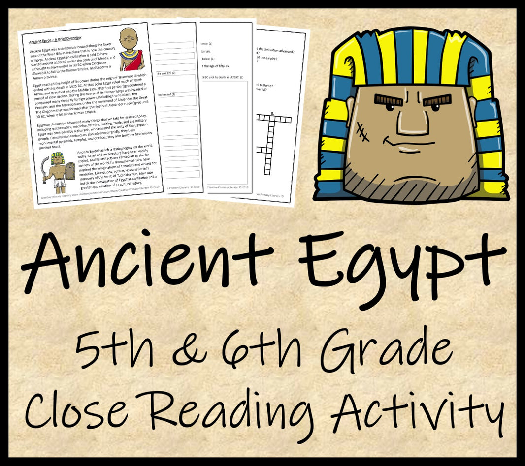 Ancient Egypt – Creative Primary Literacy