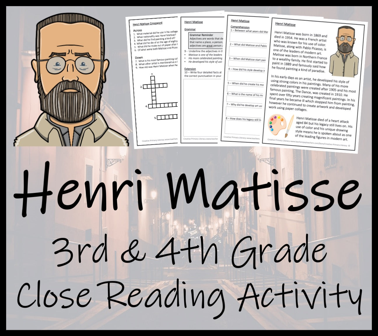 Famous Artists – Creative Primary Literacy