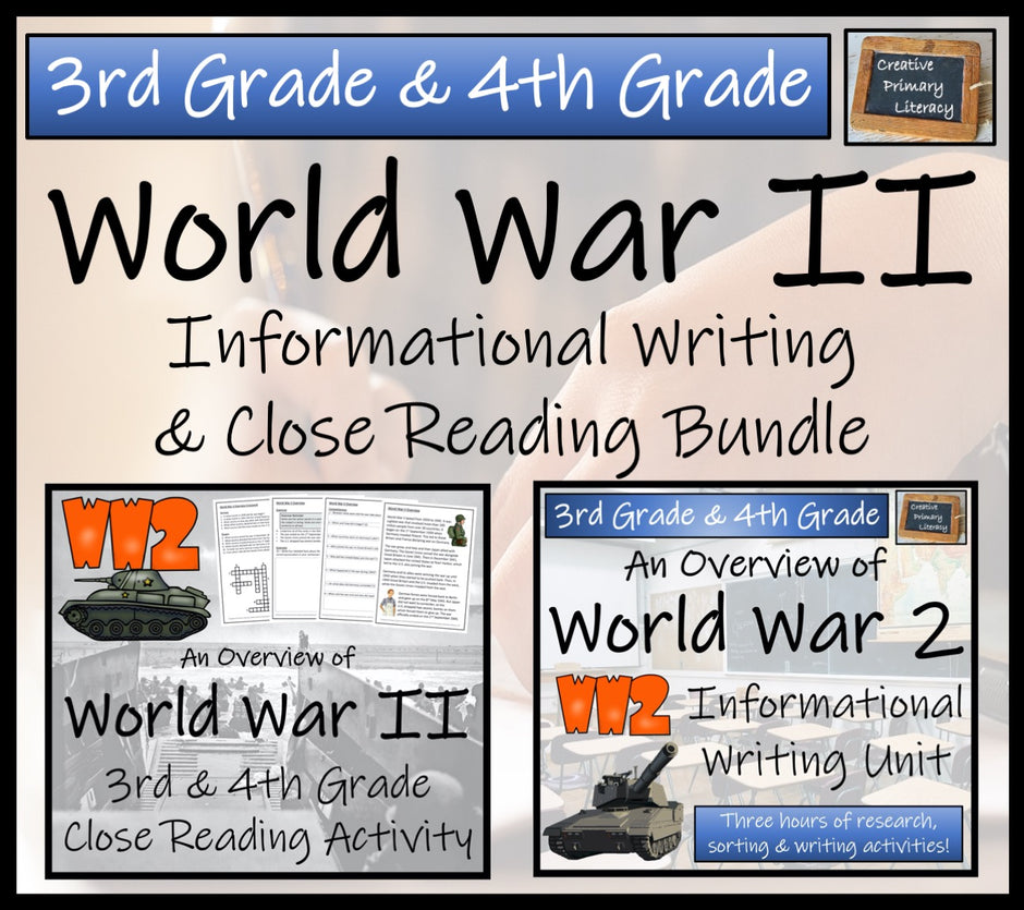 World War II – Page 3 – Creative Primary Literacy