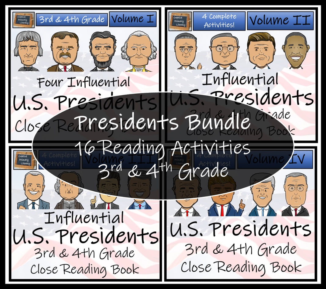 U.S. Presidents – Creative Primary Literacy