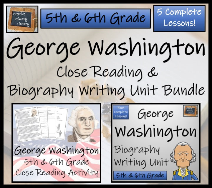 Biography Writing Units & Bundles – Creative Primary Literacy