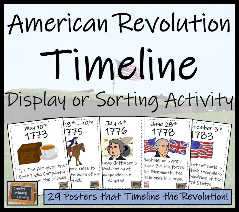 American Revolution – Creative Primary Literacy