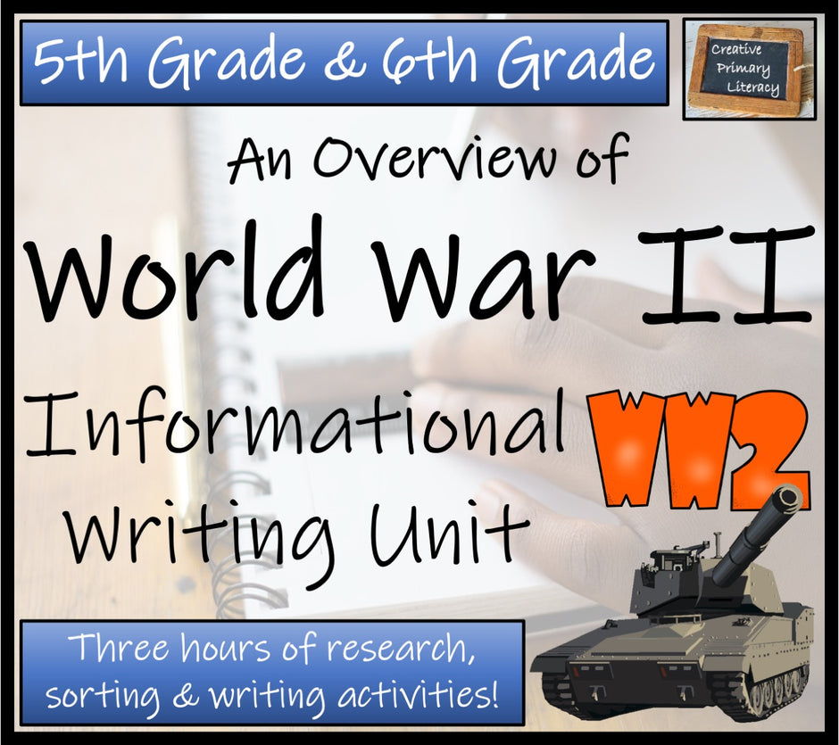 World War II – Creative Primary Literacy