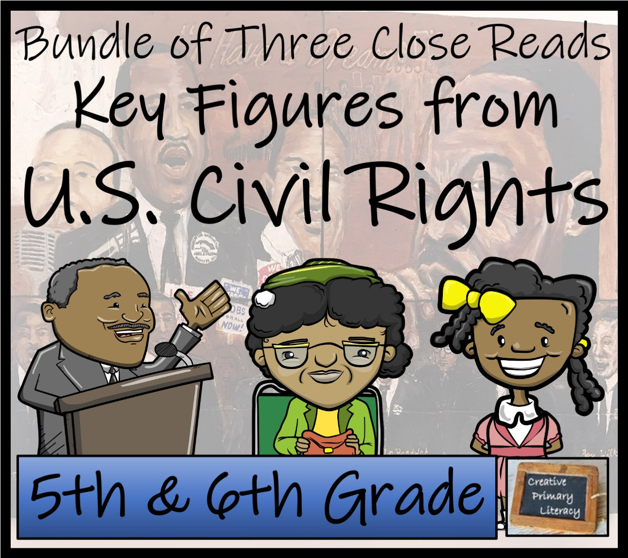Civil Rights Movement Close Reading Comprehension Bundle | 5th Grade ...