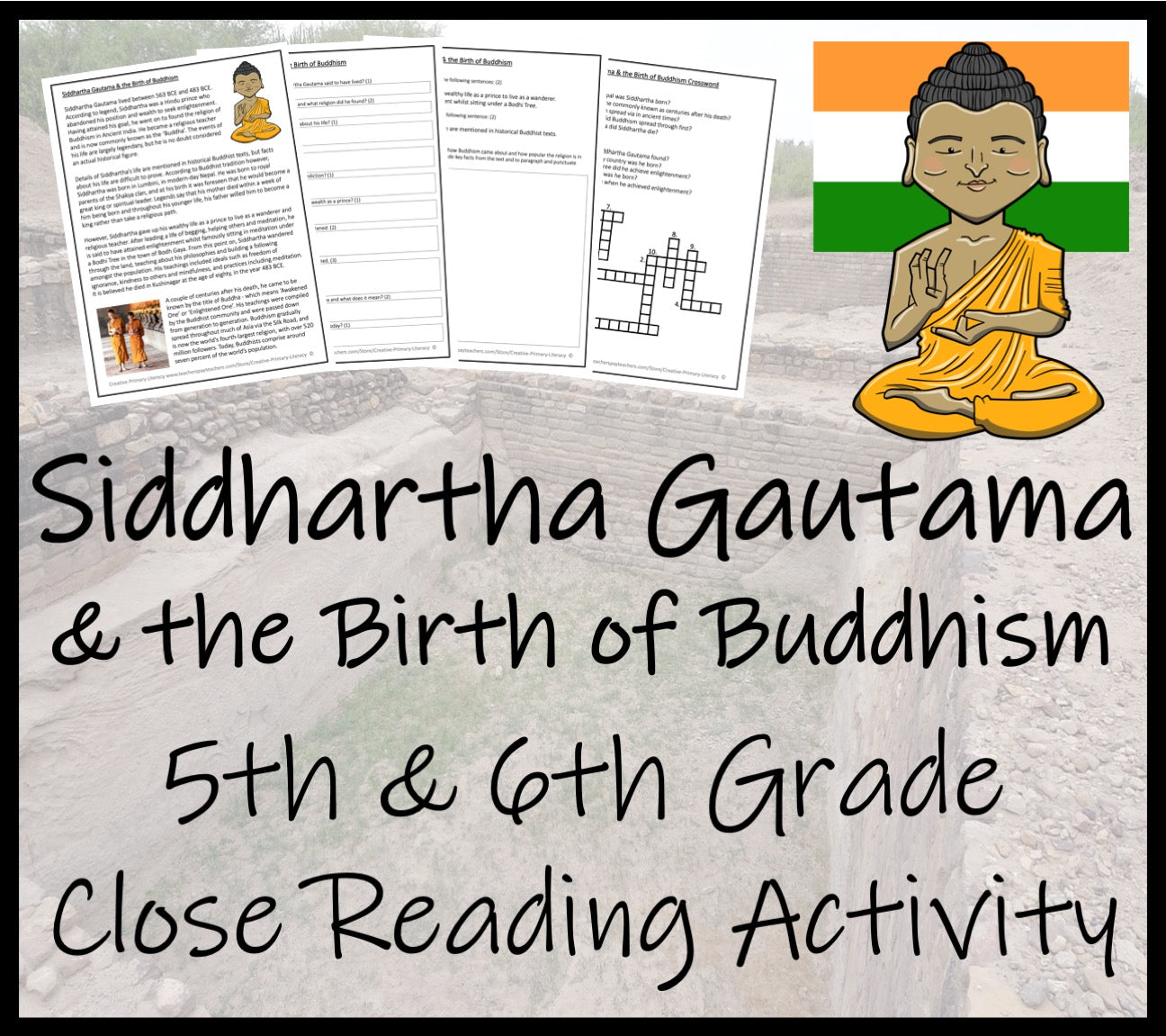 Siddhartha Gautama & the Birth of Buddhism Close Reading | 5th Grade ...