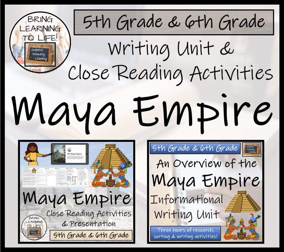 Maya Empire – Creative Primary Literacy