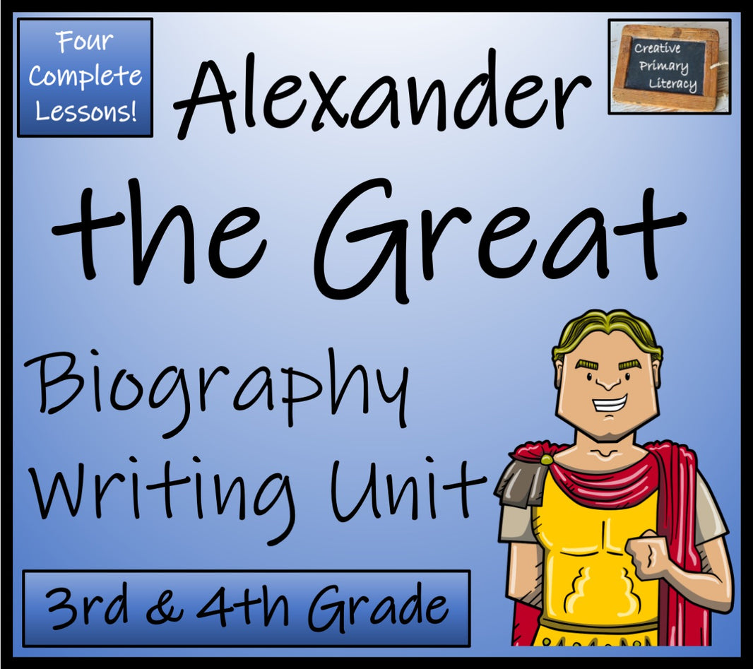 Biography Writing Units & Bundles – Creative Primary Literacy