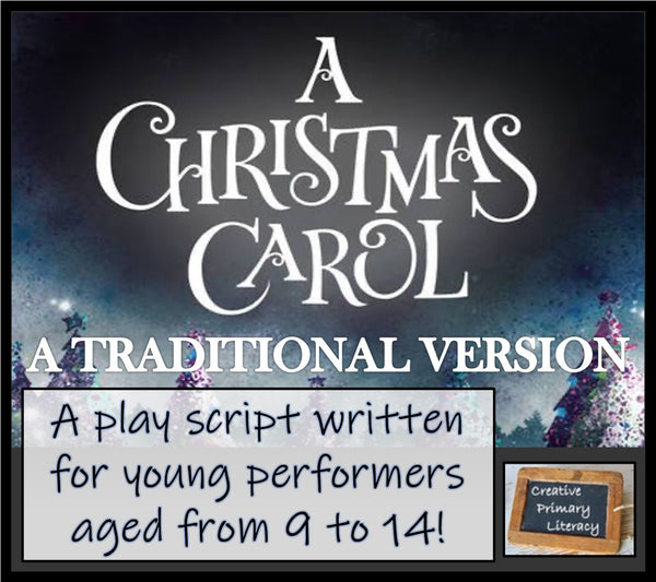 A Christmas Carol - A Traditional Version Play Script – Creative ...
