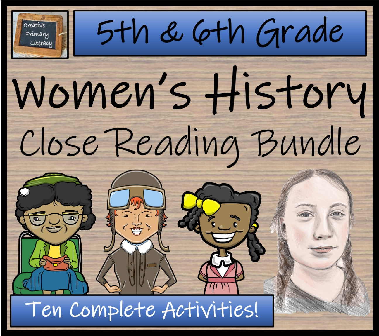 Womens History Month Close Reading Comprehension Bundle | 5th & 6th Gr ...