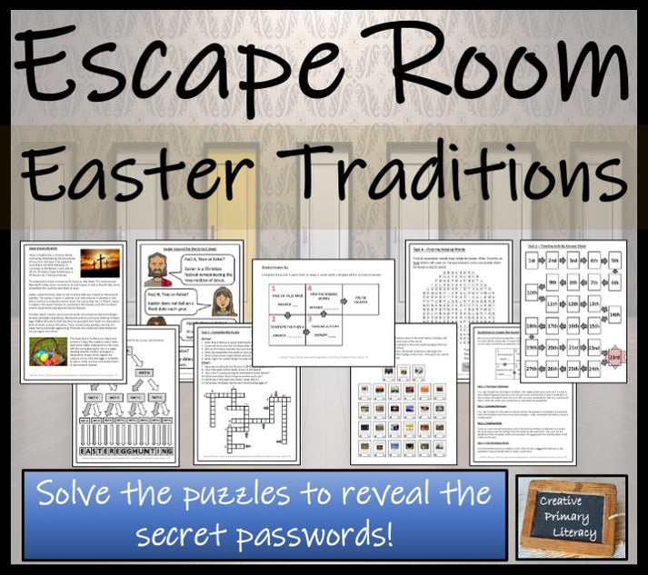 Easter Around the World Escape Room Activity – Creative Primary Literacy