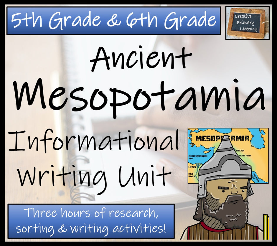 Ancient Mesopotamia – Creative Primary Literacy