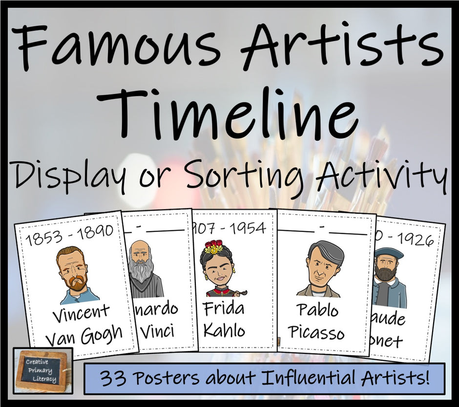 Famous Artists – Creative Primary Literacy