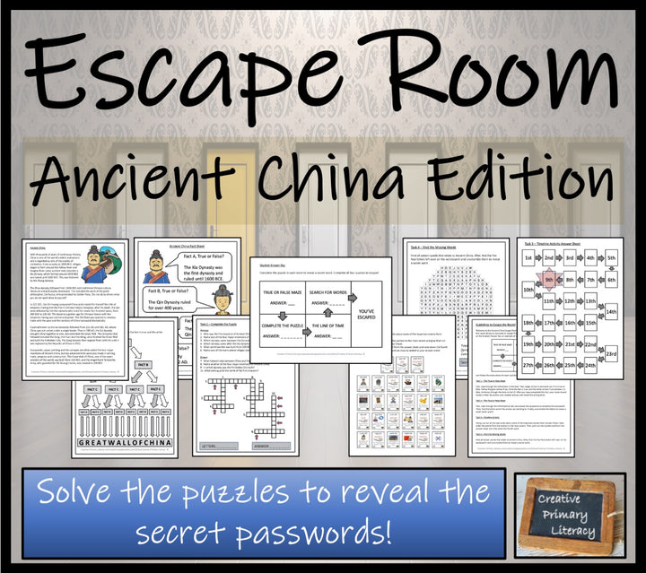 Ancient China – Creative Primary Literacy