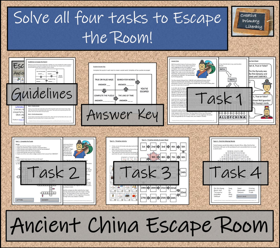 Ancient China – Creative Primary Literacy