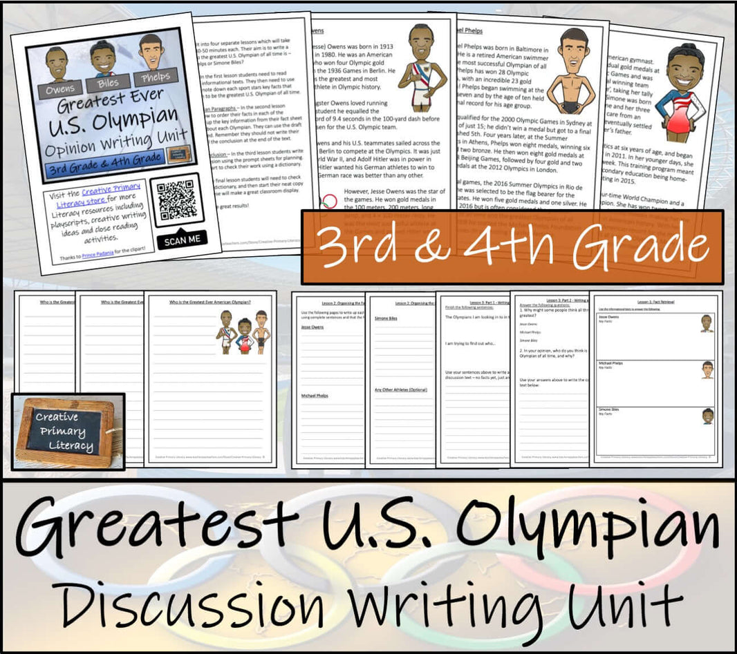 Famous Sport Stars – Creative Primary Literacy
