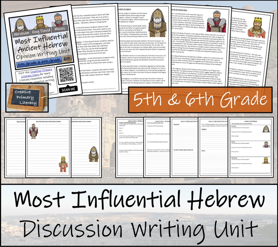 Ancient Hebrews – Creative Primary Literacy