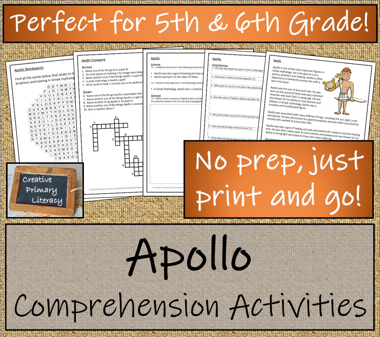 Apollo Close Reading Comprehension Activity | 5th Grade & 6th Grade ...