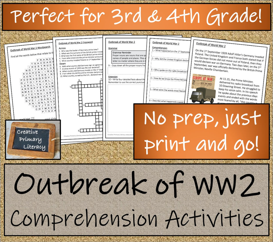 World War II – Page 3 – Creative Primary Literacy