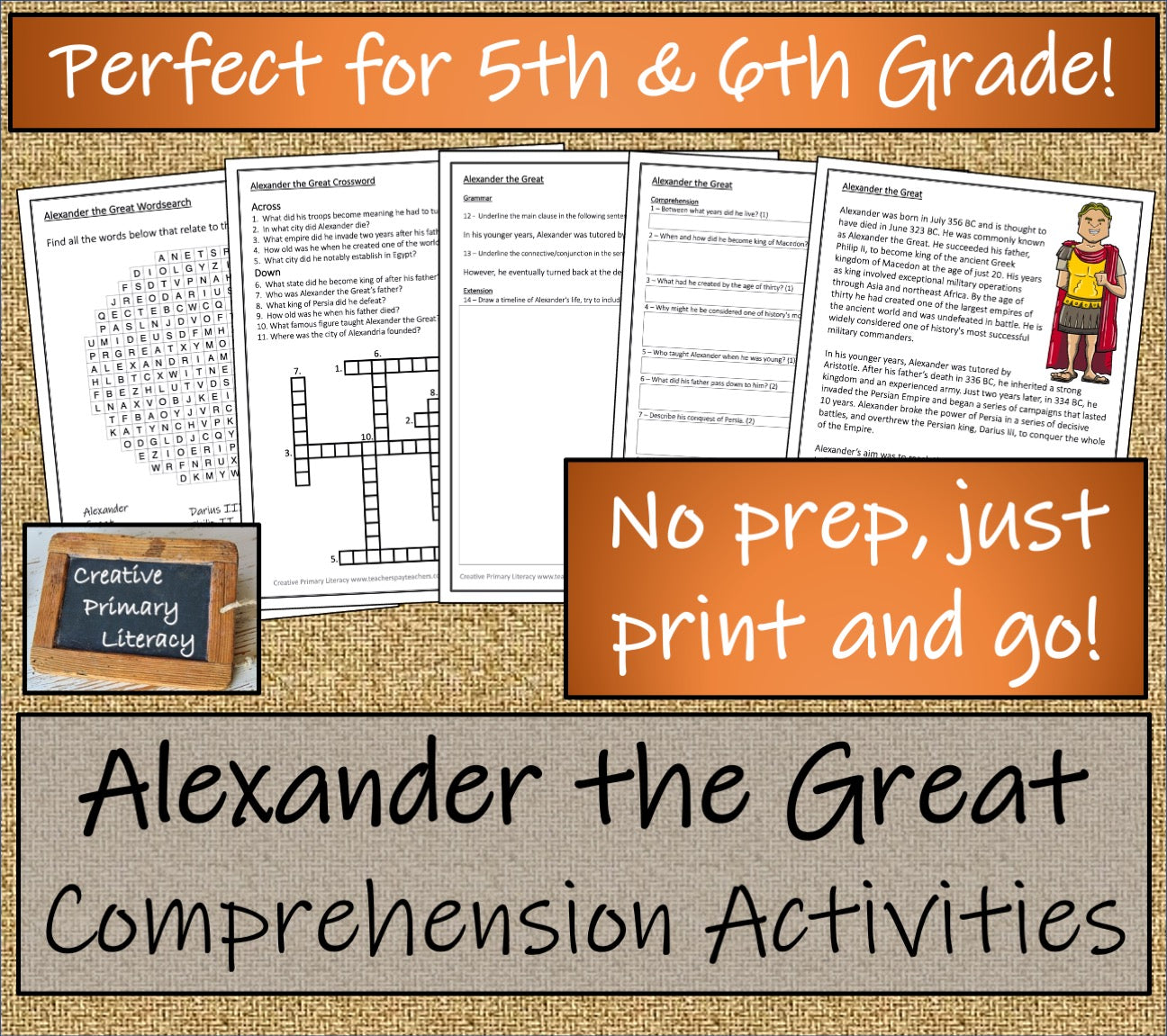Alexander the Great Close Reading Comprehension Activity | 5th Grade ...
