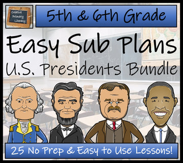 Sub Plans – Creative Primary Literacy