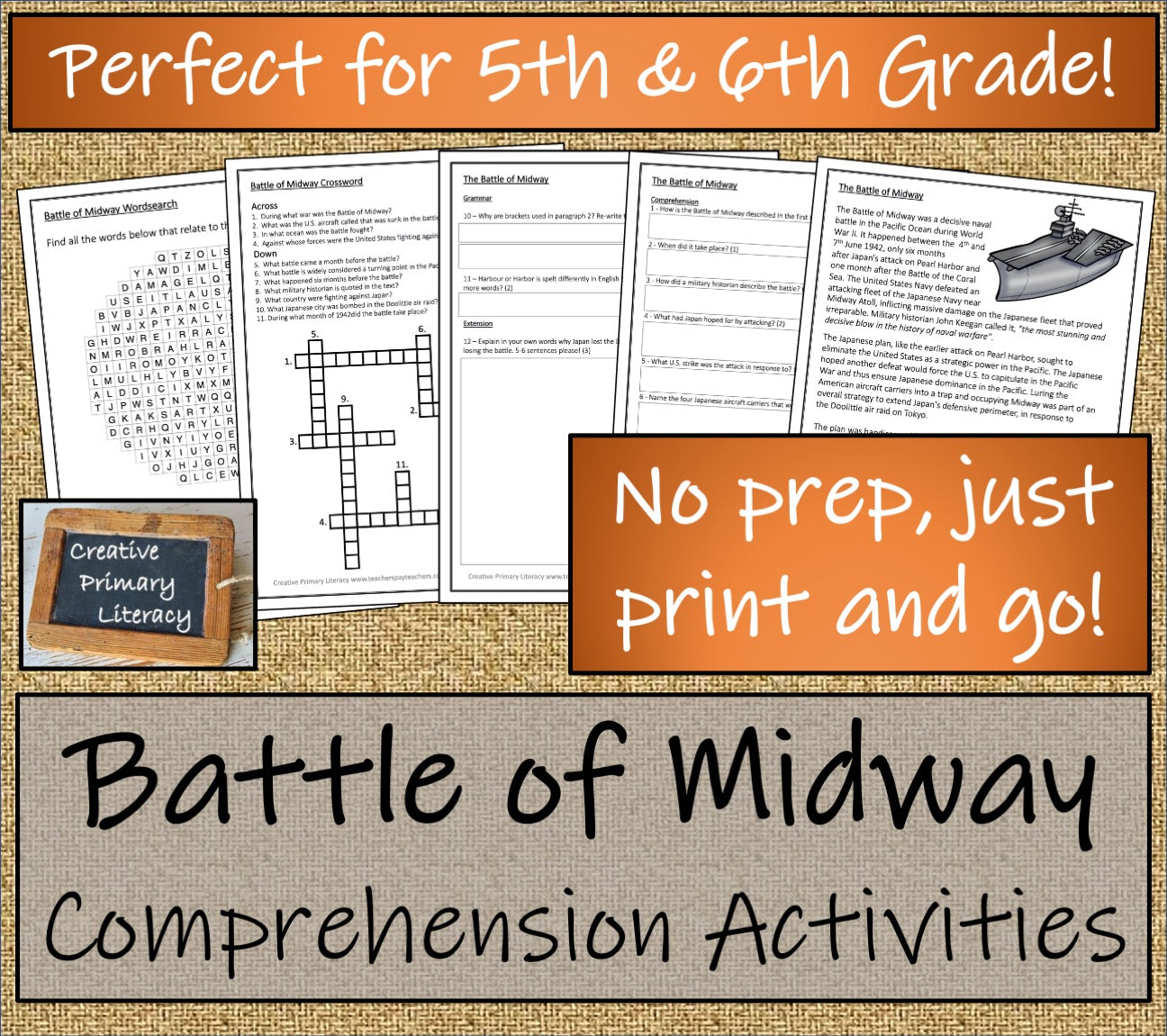 Battle of Midway Close Reading Comprehension Activity | 5th Grade & 6t ...