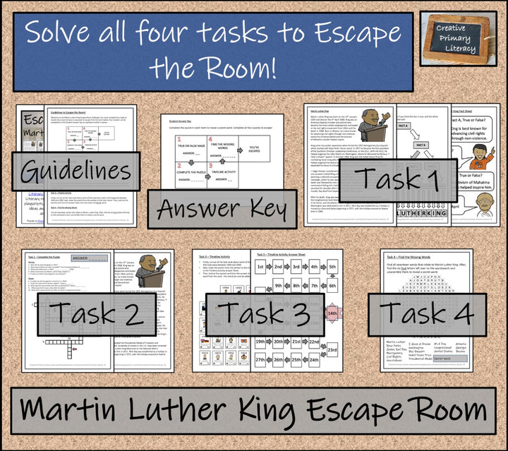 Escape Room Activities – Creative Primary Literacy
