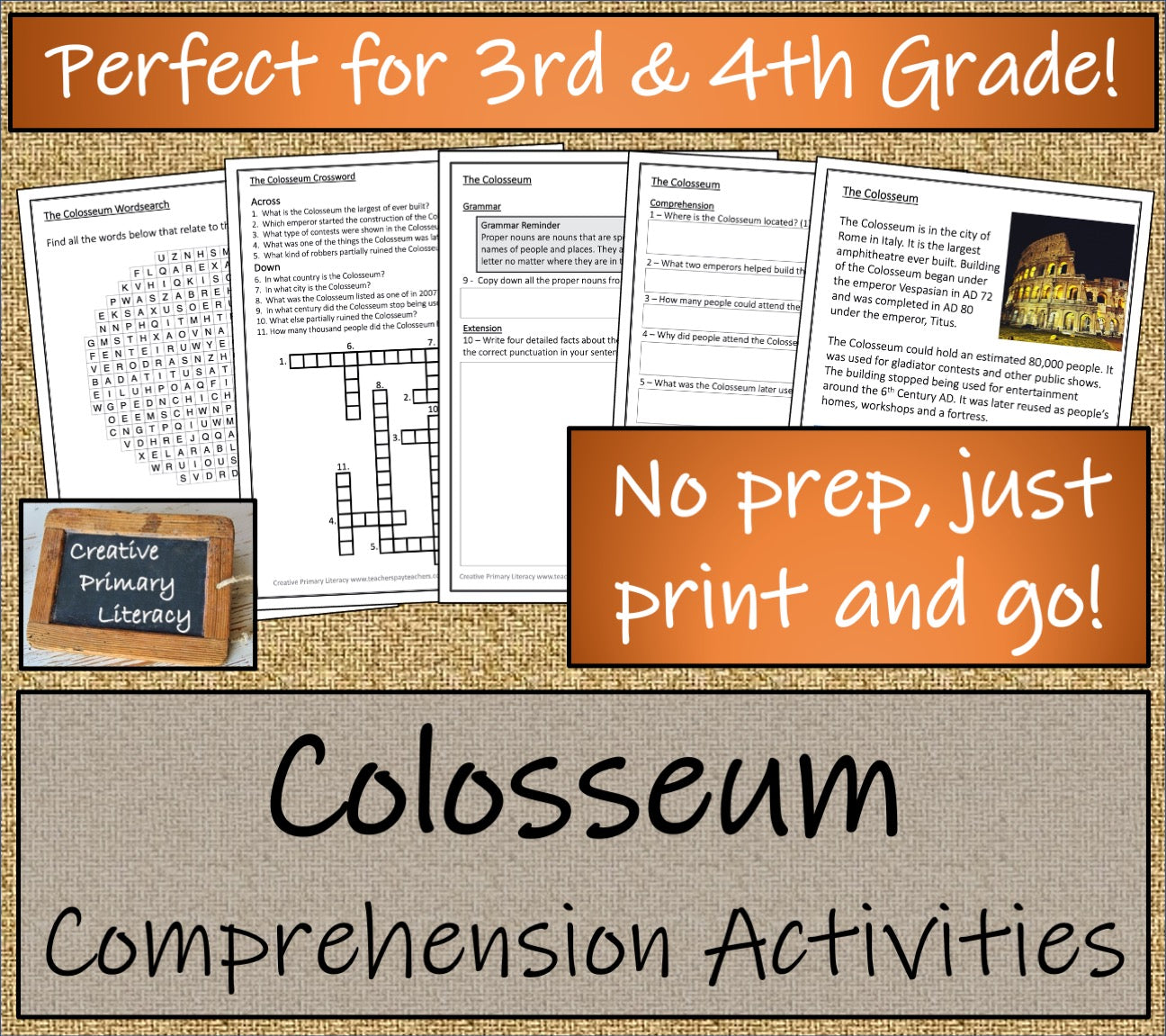 Ancient Rome – Creative Primary Literacy