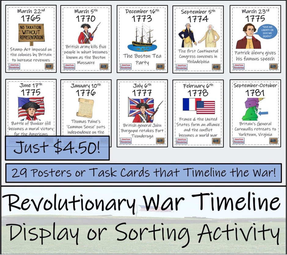 American Revolution – Creative Primary Literacy