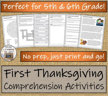 Thanksgiving – Creative Primary Literacy